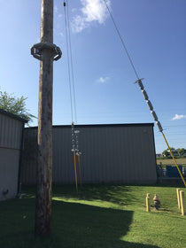 Utility Pole Guards Prevent Squirrel Access to Power Lines